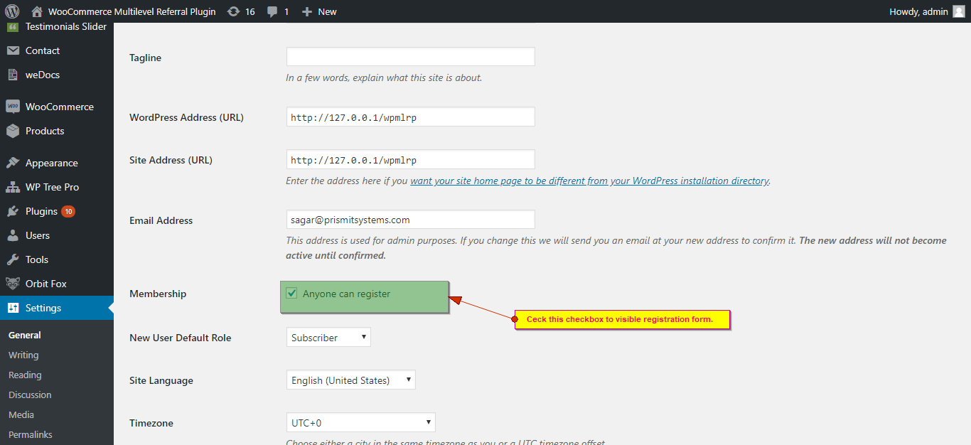 WooCommerce Multilevel Referral Affiliate Plugin by prismitsystems